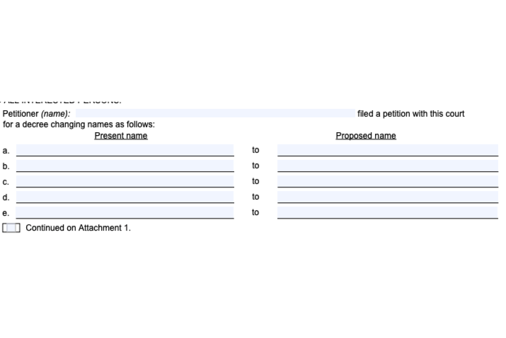 Order to Show Cause for Name Change (form NC-120) | California Courts ...