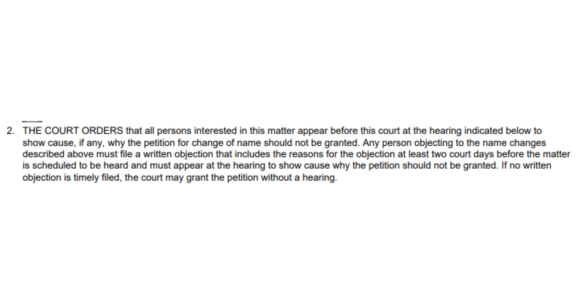Order to Show Cause for Name Change (form NC-120) | California Courts ...